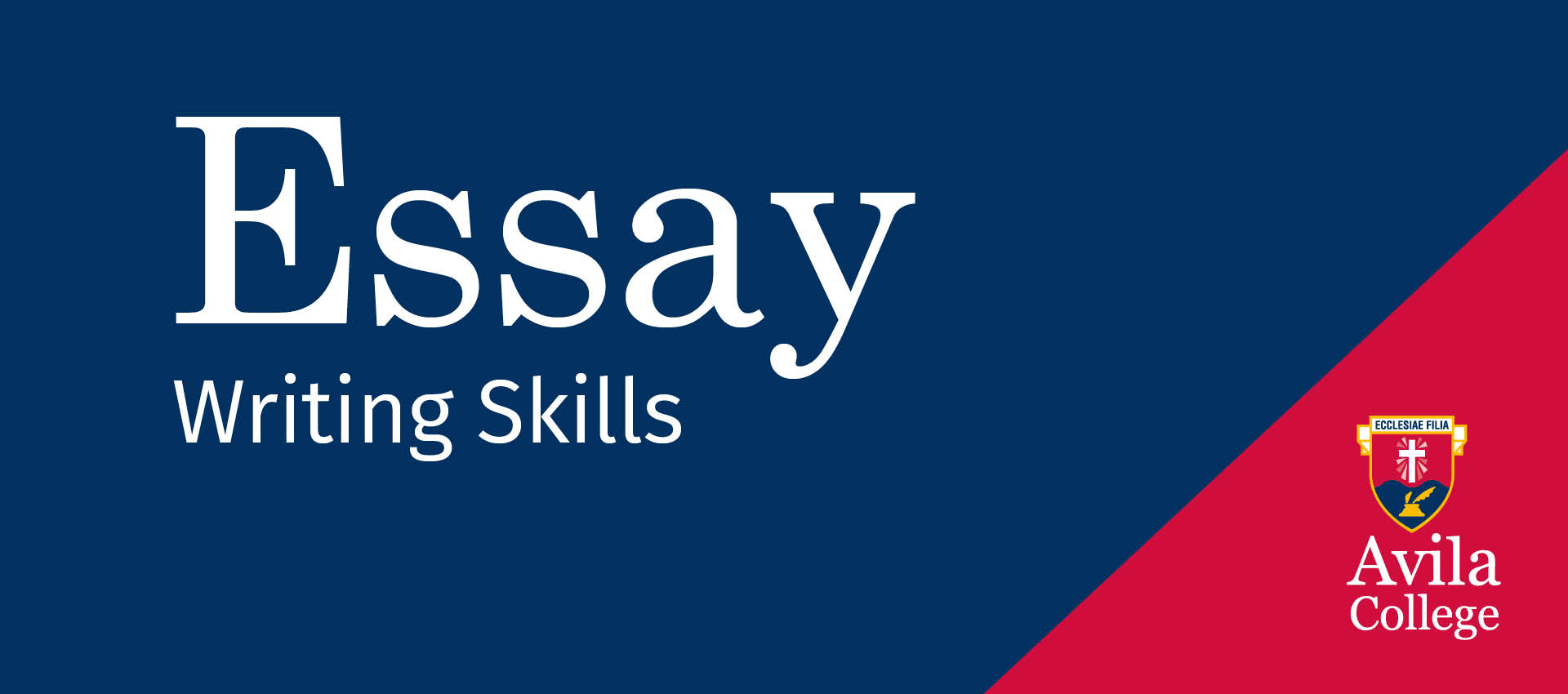 Writing and Study Skills - Avila College