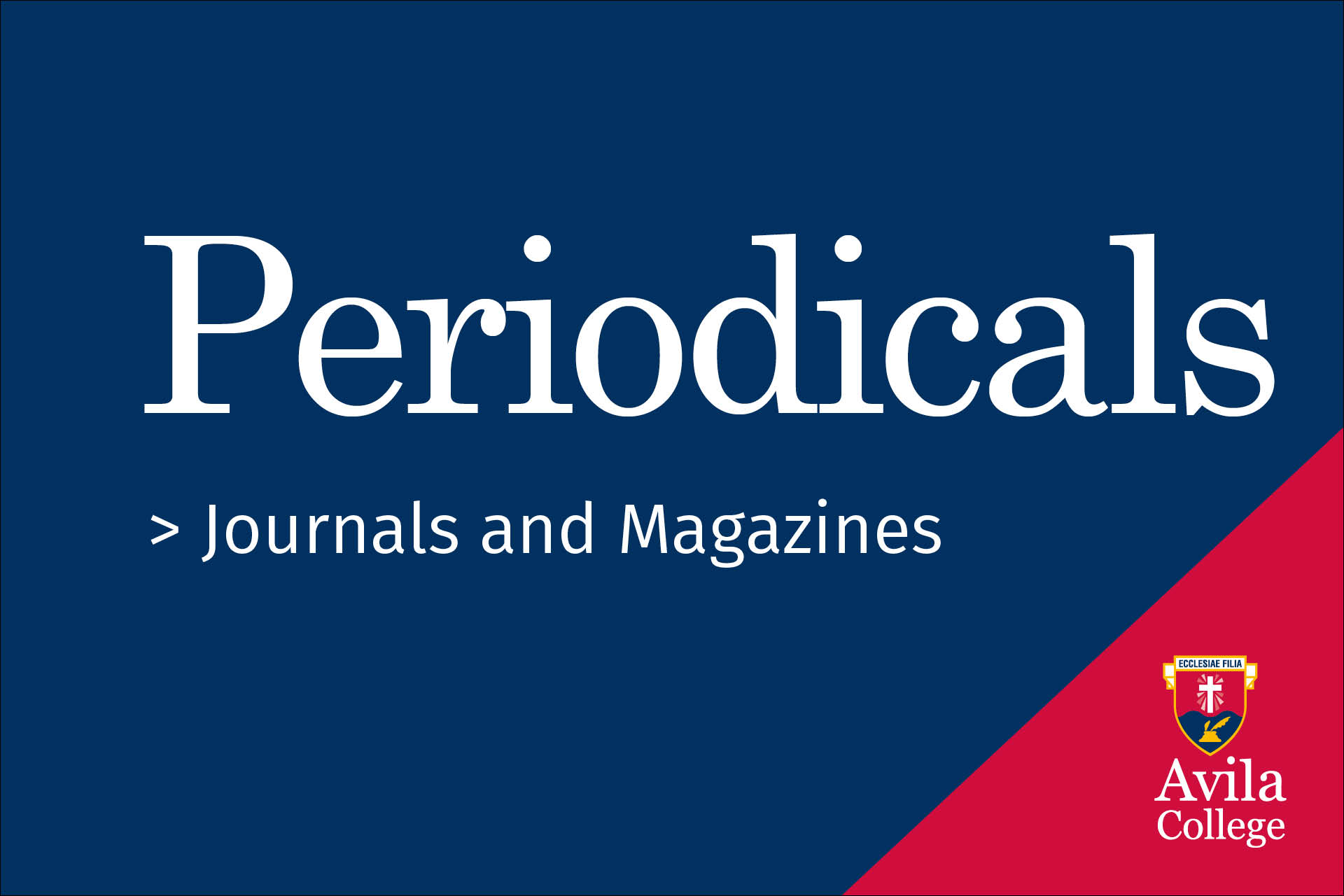 Library - Avila College