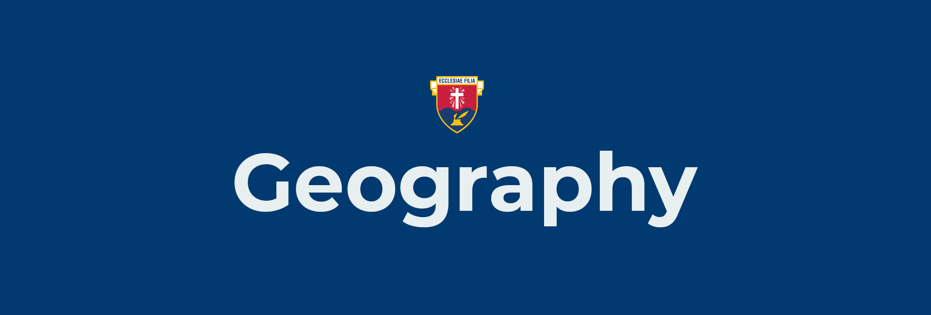 VCE Geography - Avila College