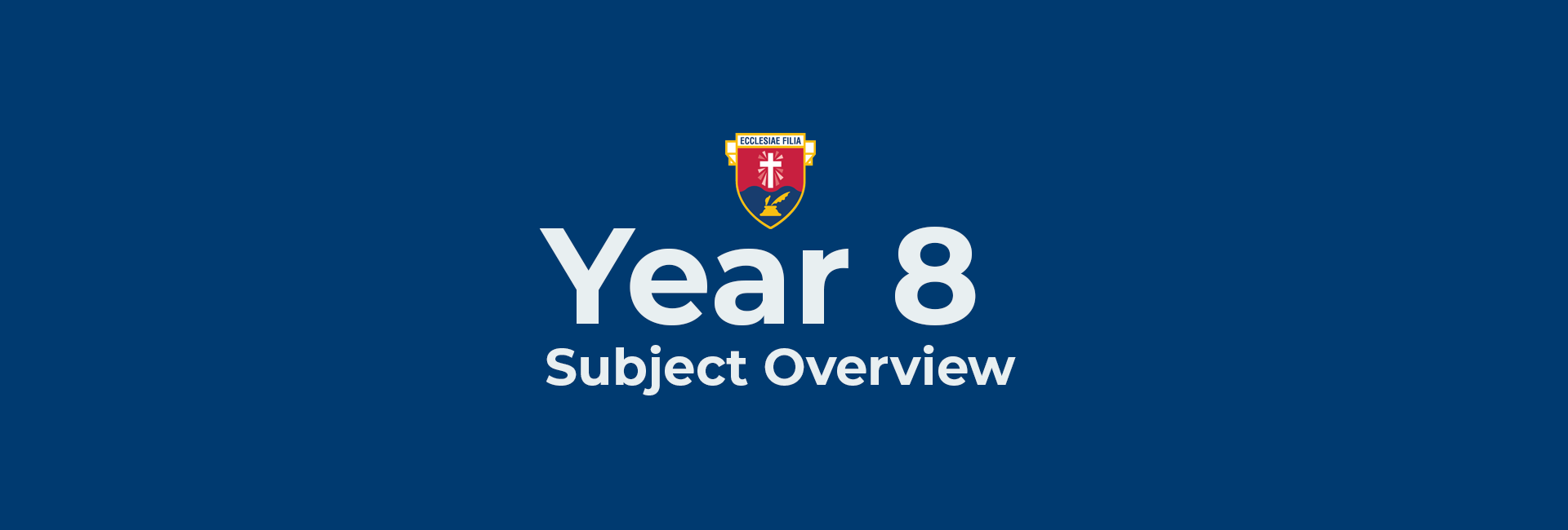Year 8 Overview - Avila College