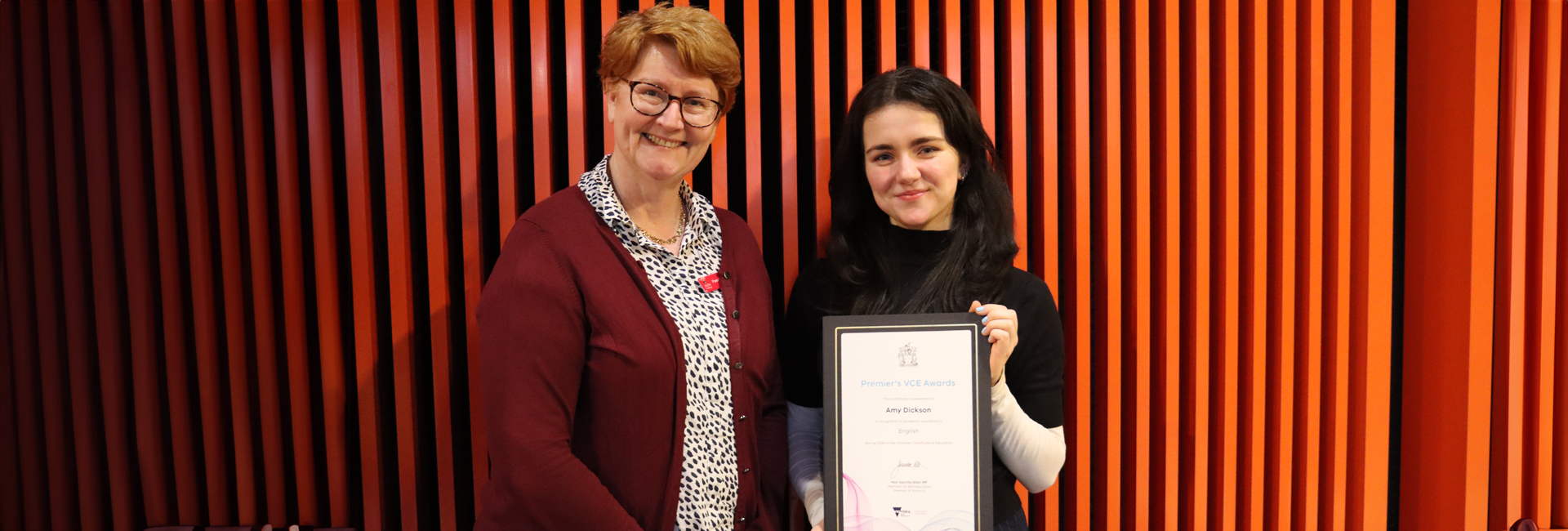 Premier's VCE Awards - Avila College